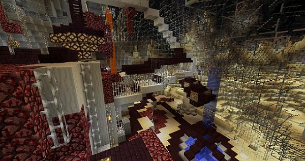 [1.8] Dome defense - Redstone Powered Minigame Minecraft Map