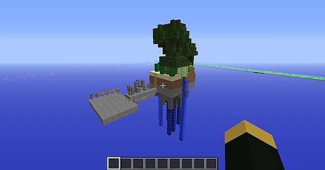 Floating Islands Of Doom + Doom Bridge Parkour Minecraft Map