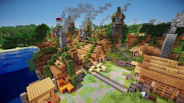 Medieval Village of Fusia by GidderGames Minecraft Map