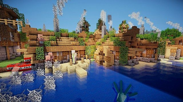 Medieval Village of Fusia by GidderGames Minecraft Map