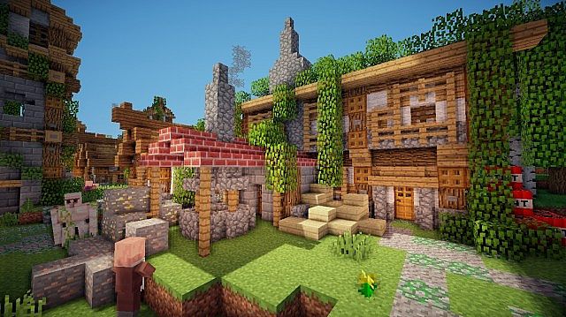 Medieval Village of Fusia by GidderGames Minecraft Map
