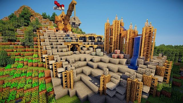 Medieval Village of Fusia by GidderGames Minecraft Map