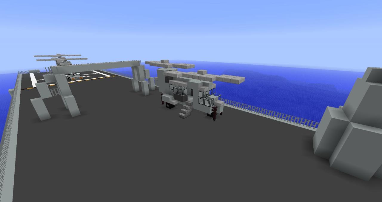 HMAS Choules Minecraft Map