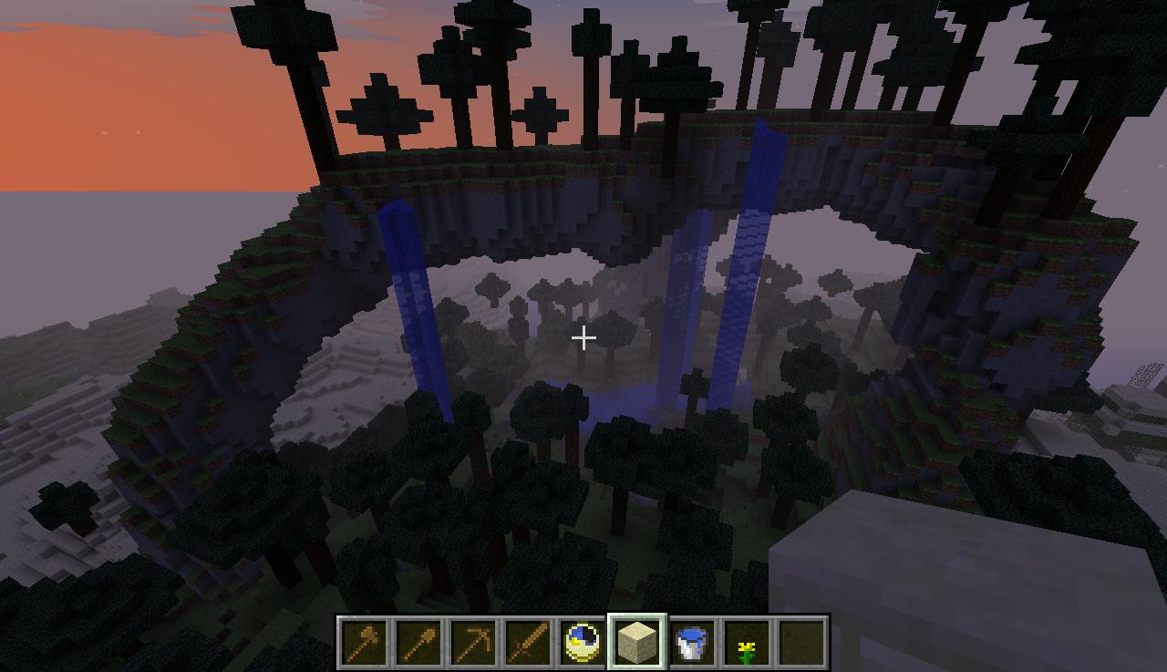 Custom Terrain 3 | Hilly Capital Minecraft Map