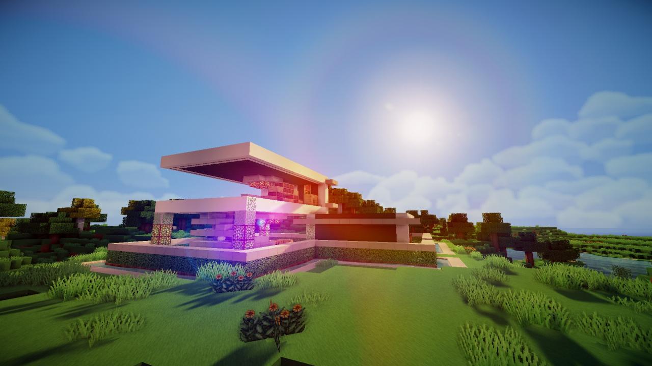 Raven - A modern house Minecraft Map