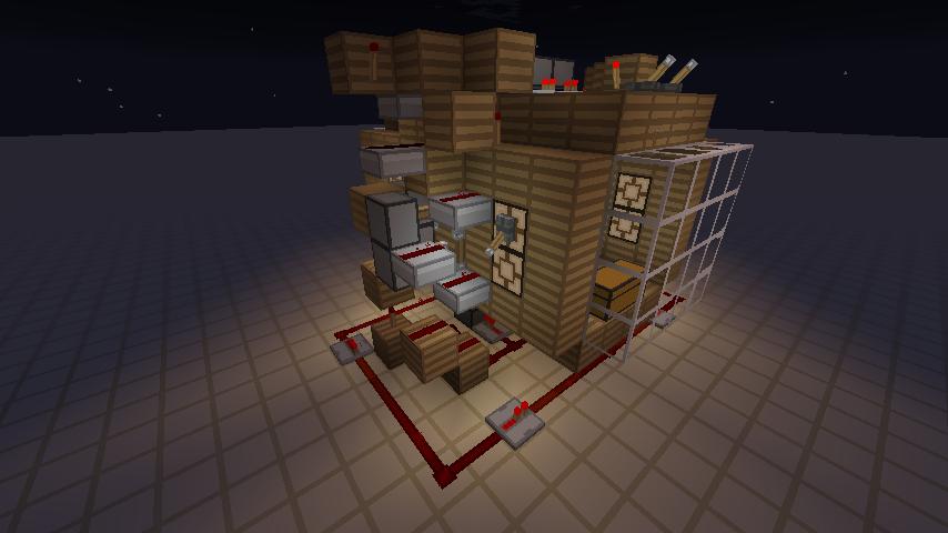 Redstone 4x4 Door Minecraft Map
