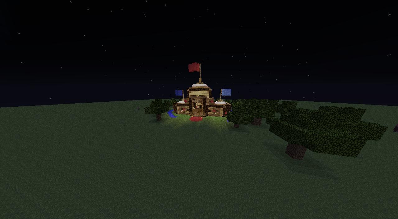 Majestic Spruce Castle Minecraft Map