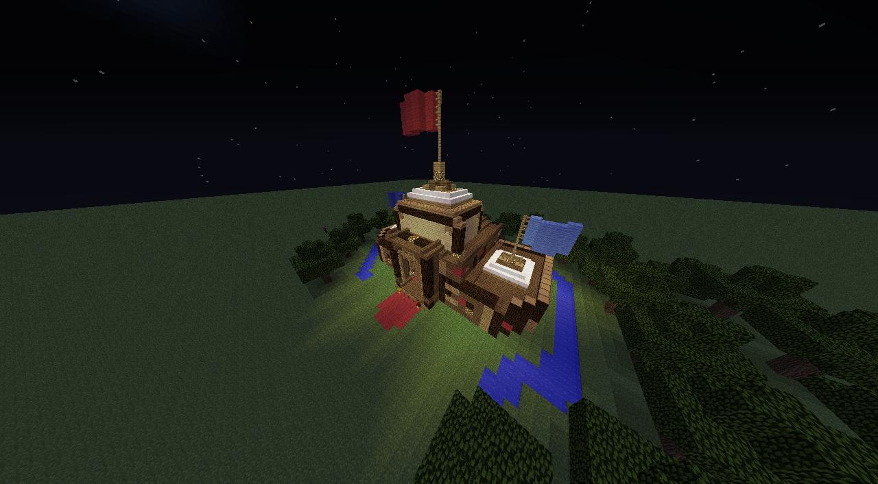 Majestic Spruce Castle Minecraft Map
