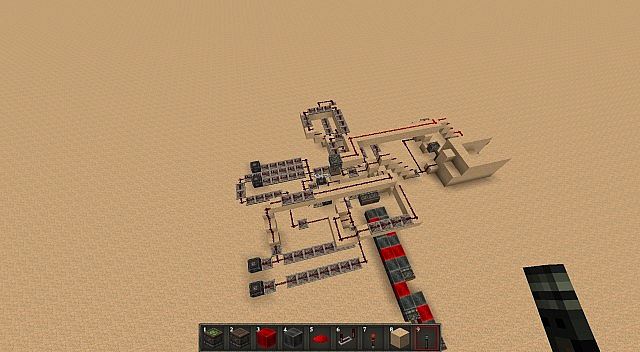 Infinite Automatic Selfbuilding Bridge Minecraft Map