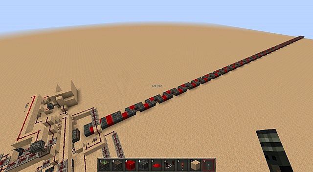 Infinite Automatic Selfbuilding Bridge Minecraft Map