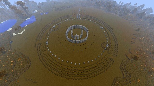 The Stone Titans: Stonehenge Minecraft Map