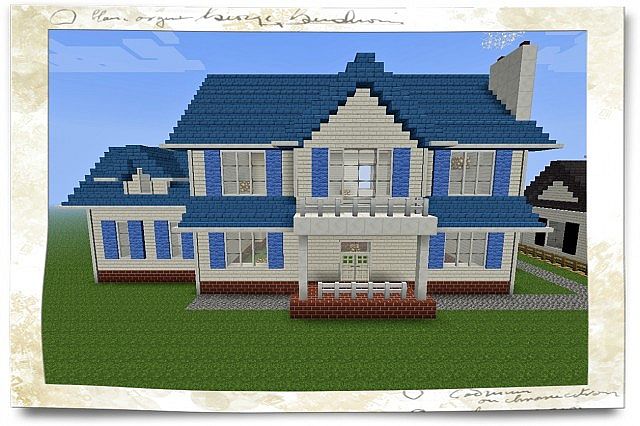 MINECRAFT - House : American style Minecraft Map