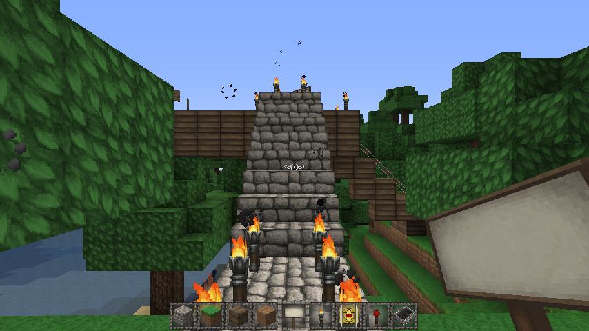 The SHAKER rollercoaster Minecraft Map