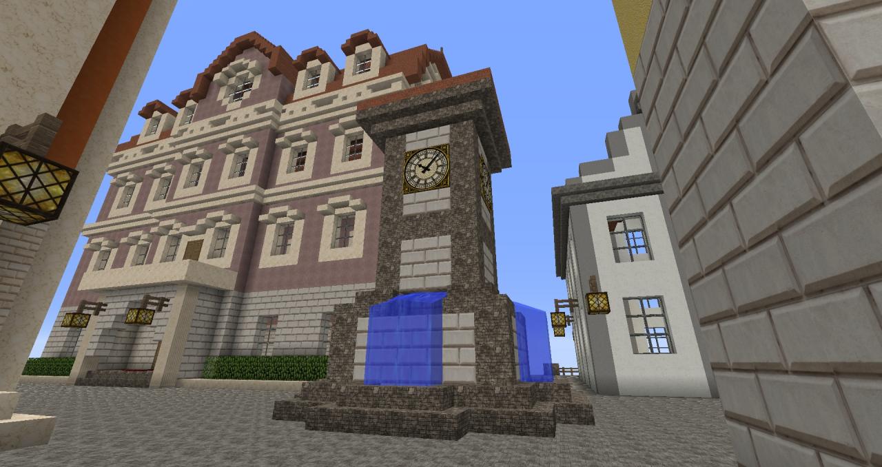 Flying City Minecraft Map