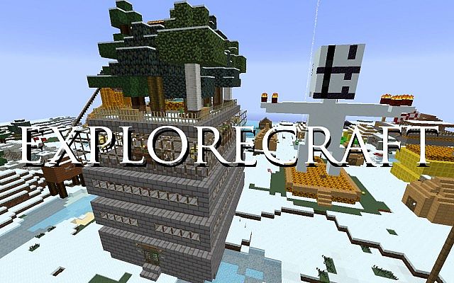 explore craft Minecraft Map