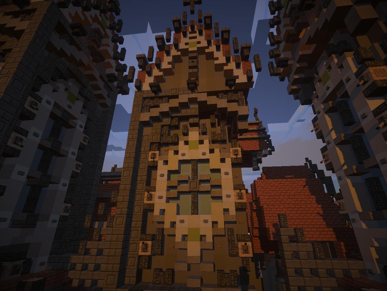 Build of Towers! 1.7.2 Minecraft Map