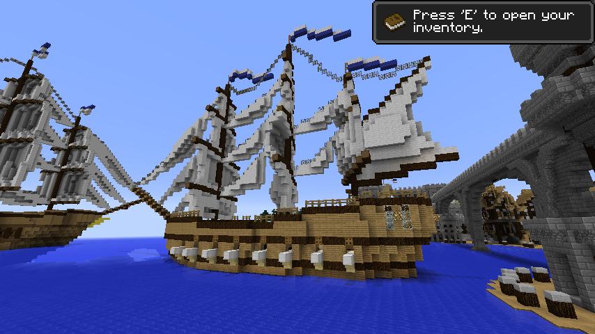 Just a ship I made Minecraft Map