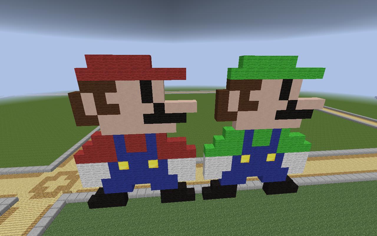 Amazing pixel art! Minecraft Map