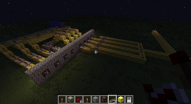 Chalenge accepted Door lock with interactive keypad Minecraft Map