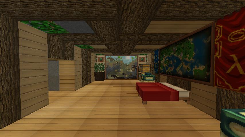 In a Mountain Dwarf House! Minecraft Map