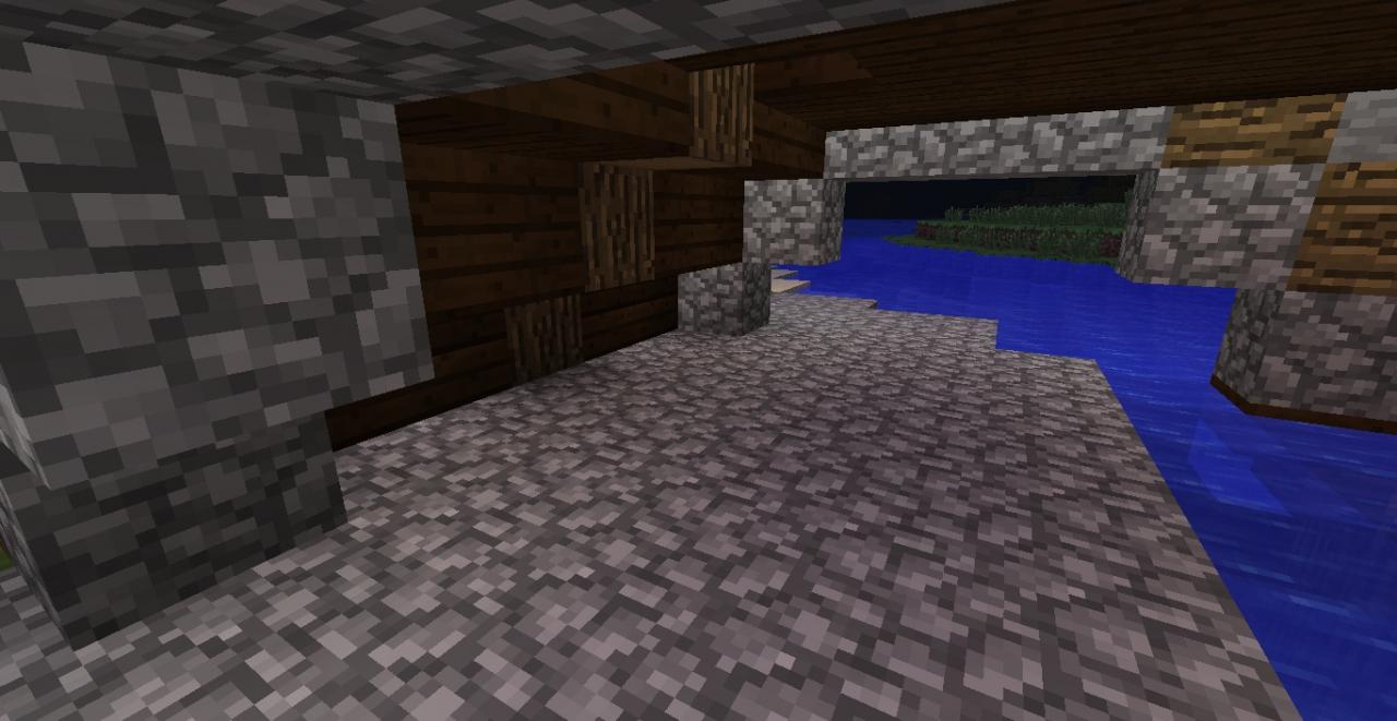 Simple Medieval Bridge Minecraft Map
