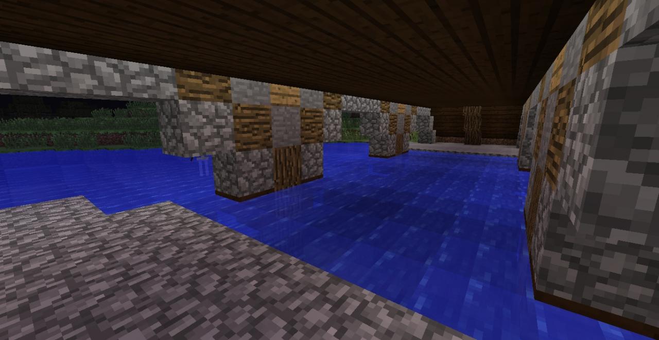 Simple Medieval Bridge Minecraft Map