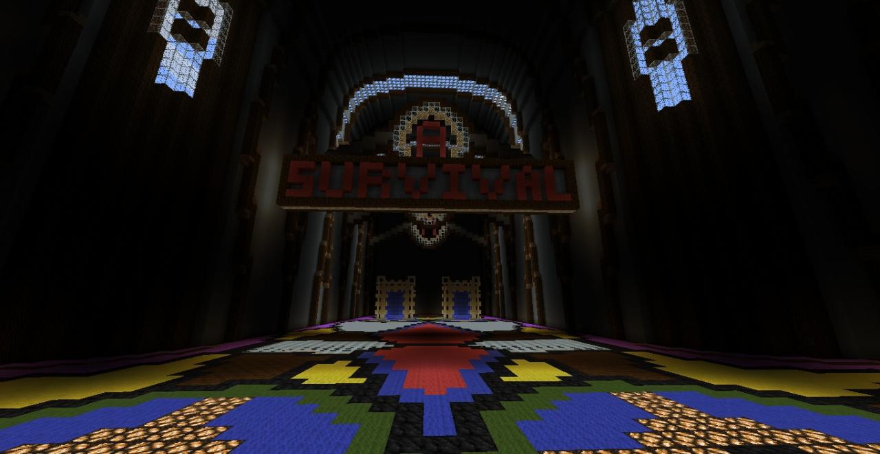 New spawn ( Hub ) Minecraft Map