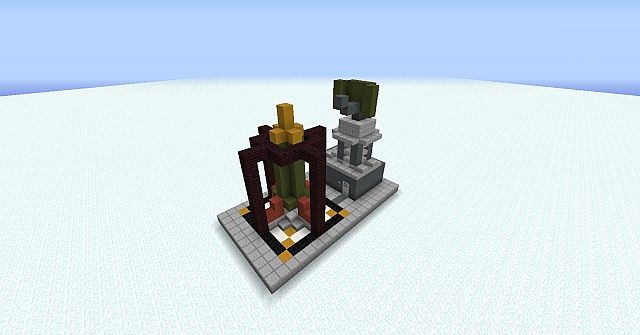 Pegasus SRBM Launch Site Minecraft Map