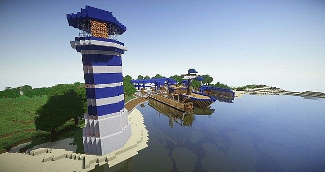 Bluebay Harbor Minecraft Map