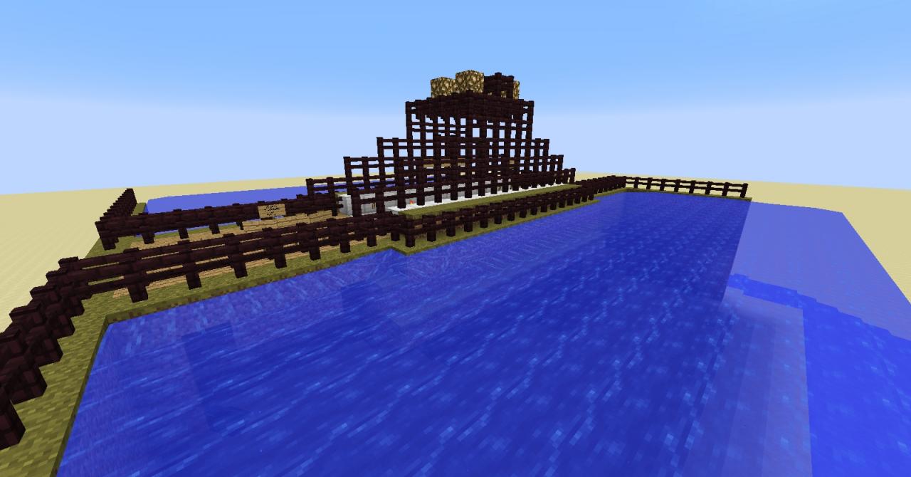 Piston Bridge Minecraft Map
