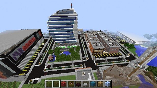 Minecraft City- Rio Segrado Minecraft Map