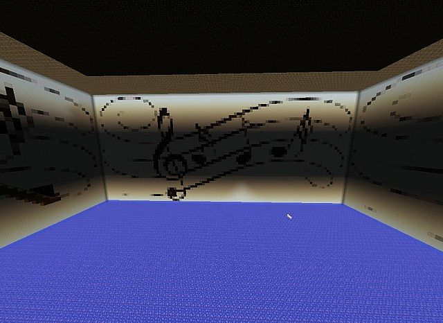 ALOT OF RANDOM SONGS IN MINECRAFT!!!!!!!!!!!!!!!! Minecraft Map