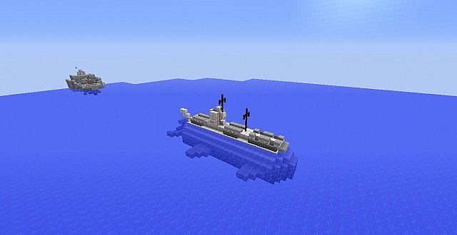 VOLTZ BATTLESHIP BATTLE Minecraft Map