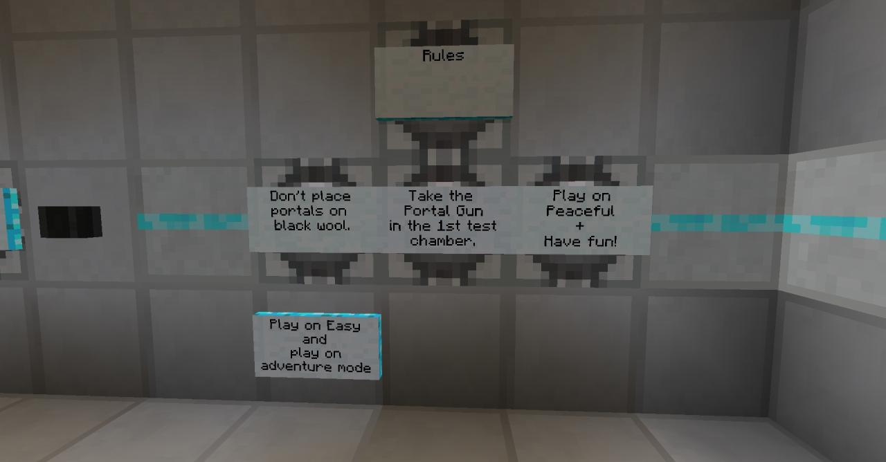 Portal Adventure map Minecraft Map