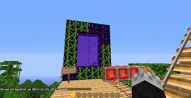 Jungle Tree Fort Minecraft Map