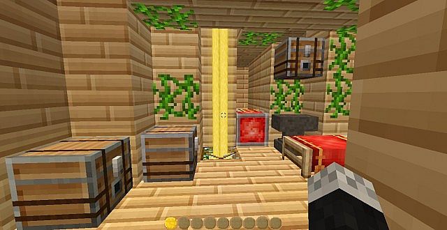 Jungle Tree Fort Minecraft Map