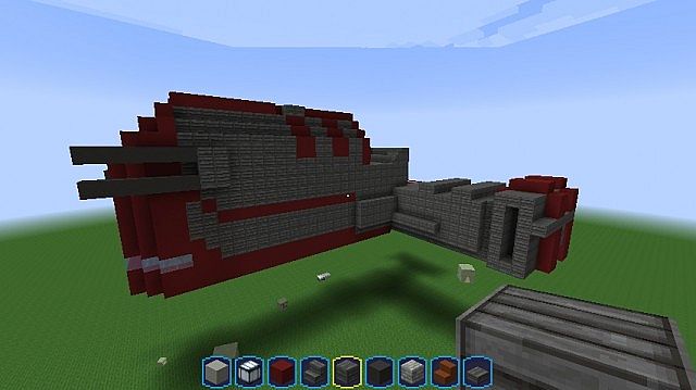 Foray Class Blockade Runner Minecraft Map