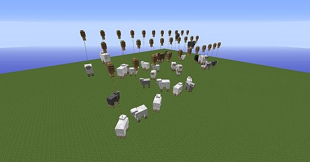 Sheep Shoot Minecraft Map