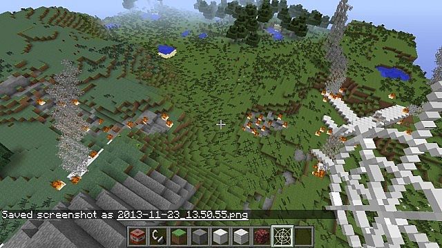 Air-plane Crash Minecraft Map