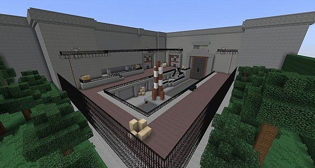 V2 Rocket Facility Minecraft Map
