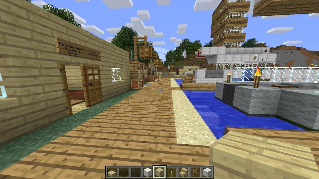 Paradise Resort & Spa Minecraft Map