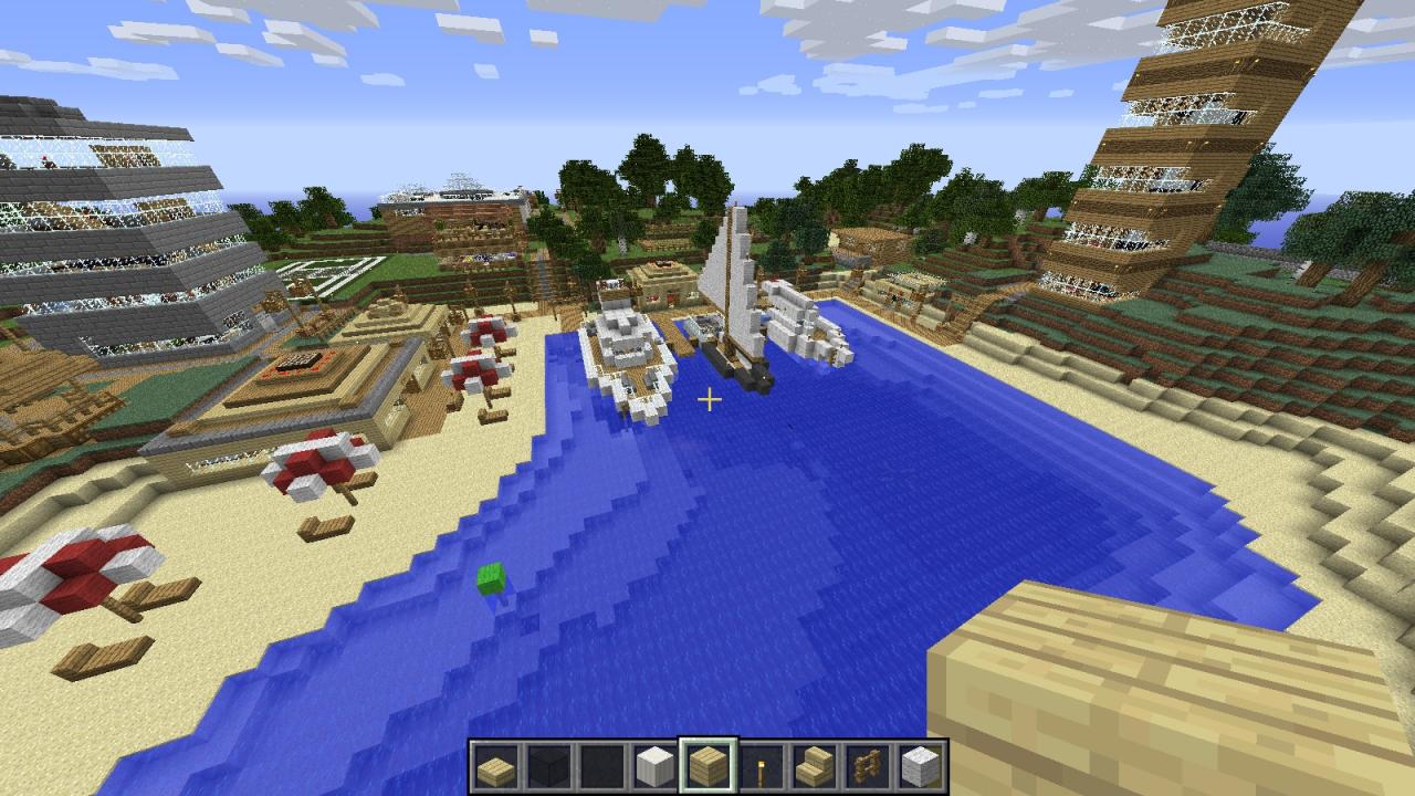 Paradise Resort & Spa Minecraft Map