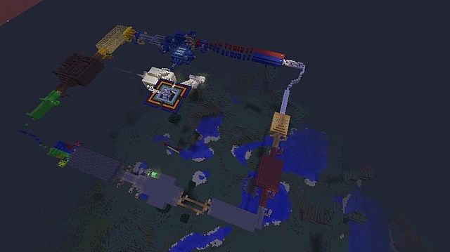 the competitive ring Minecraft Map