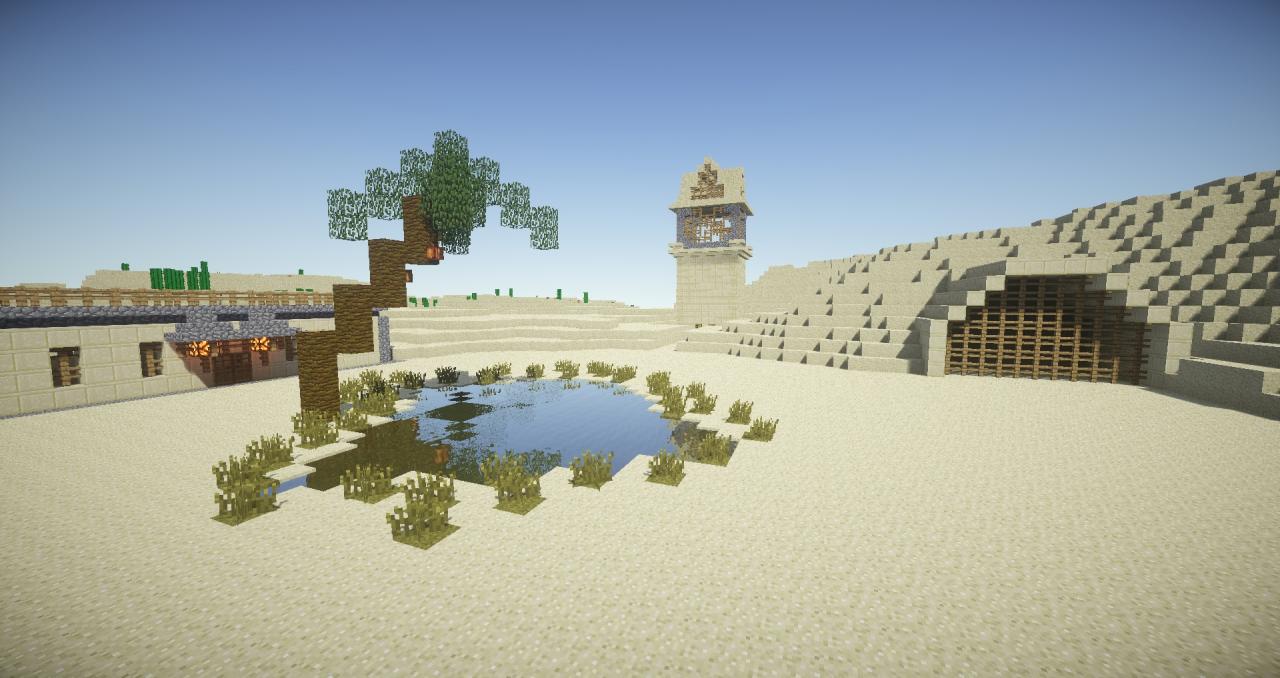 Mysterious Oasis Minecraft Map