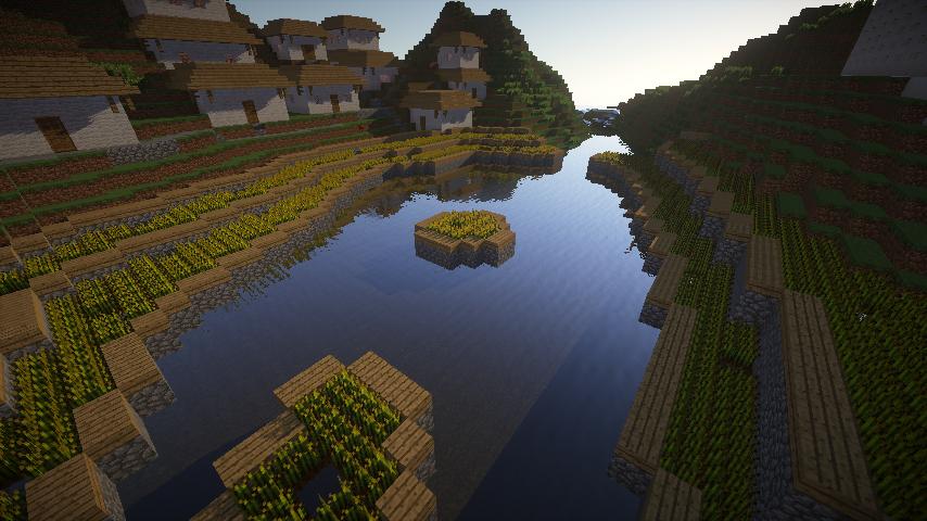 Mountain Town Minecraft Map