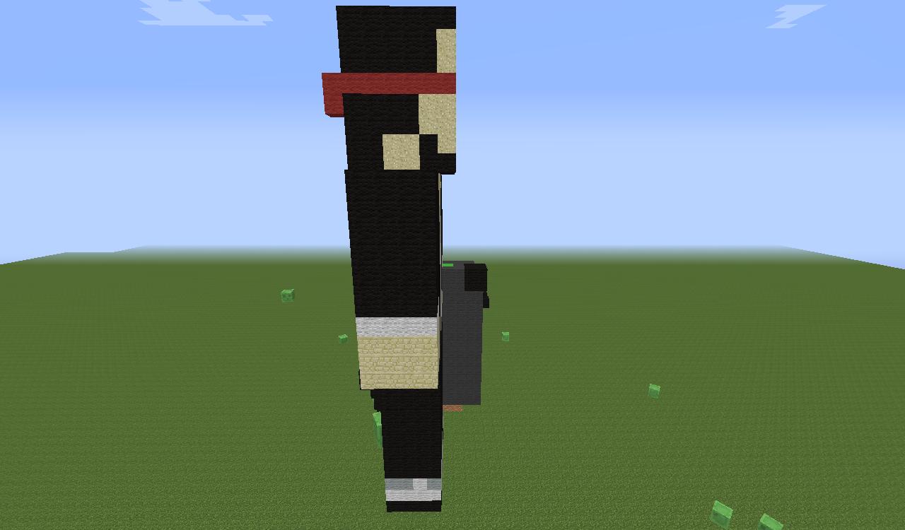 Captainsparklez statue Redo Minecraft Map