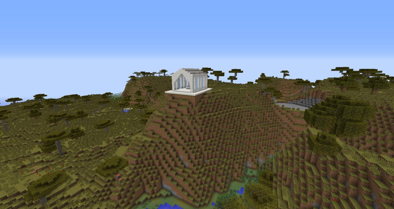 Modern Small Spawn Minecraft Map