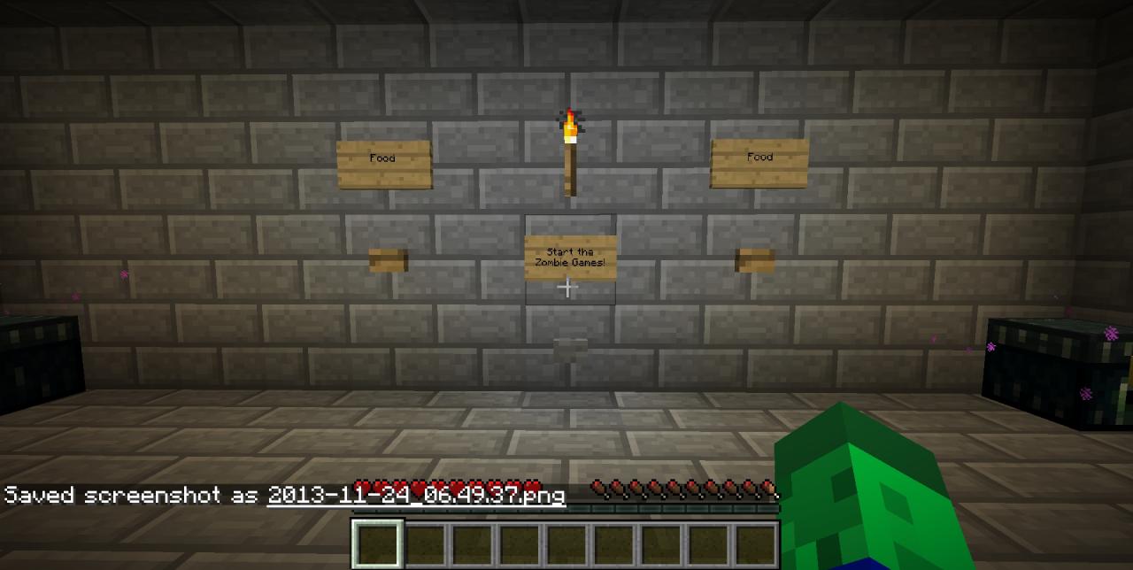 Blocks Vs Zombies Minecraft Map