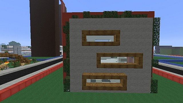 [3 Squares] Modern Build Minecraft Map