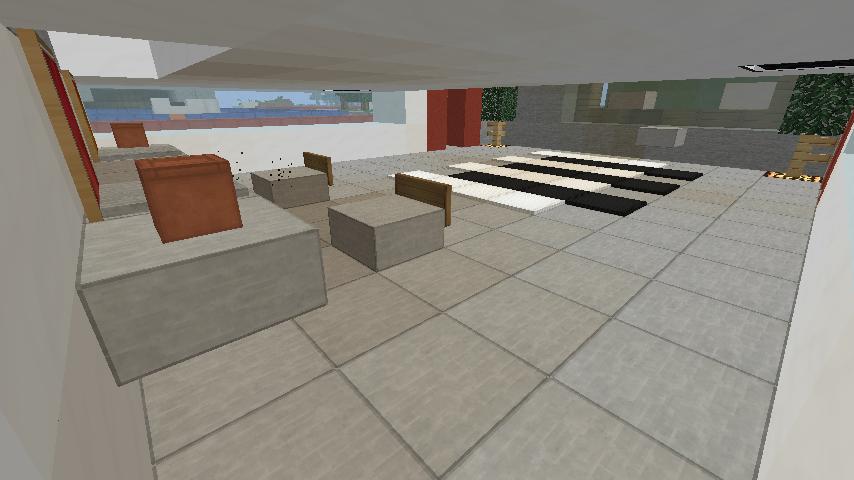 [3 Squares] Modern Build Minecraft Map